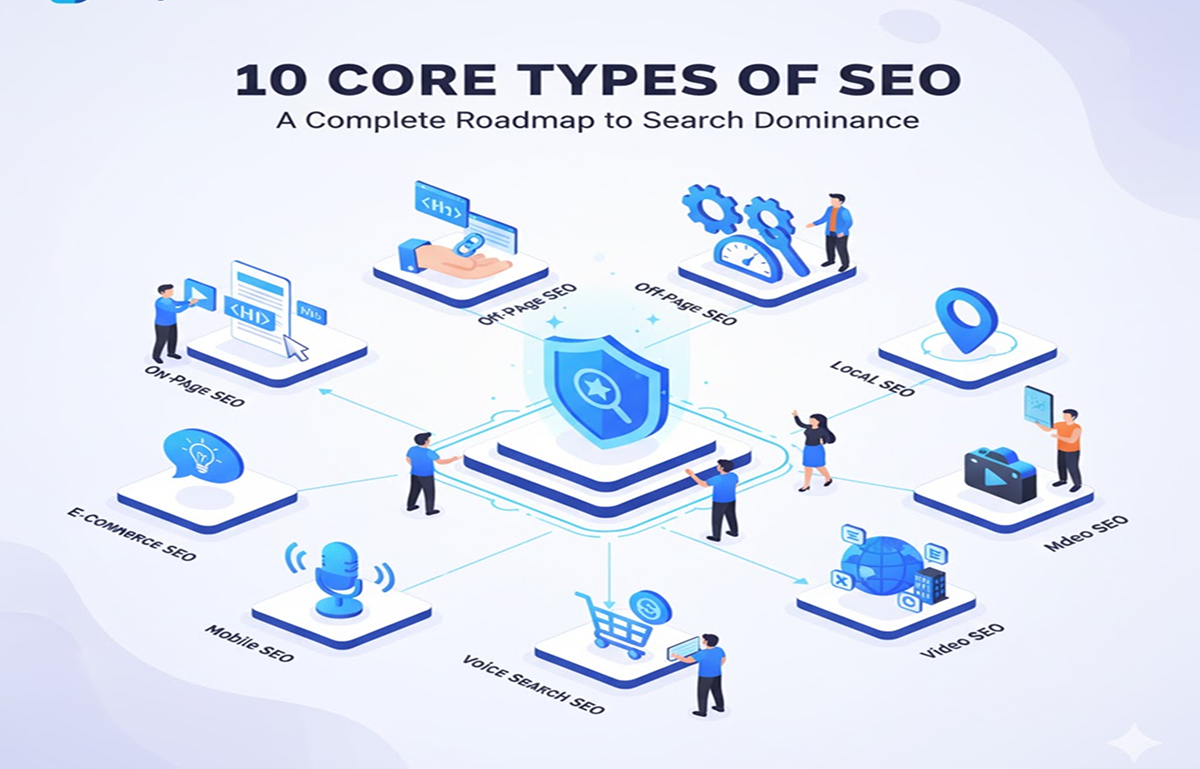 The 4 Main Types of SEO Explained